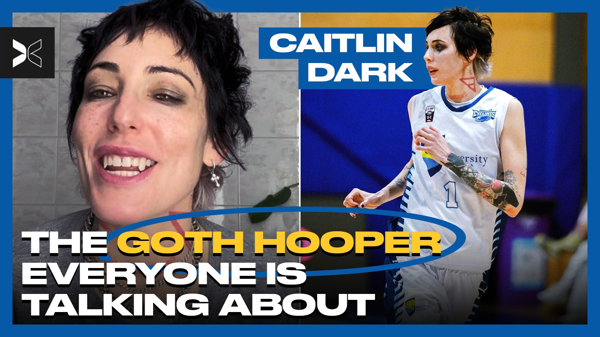 Inside Aussie Goth Basketball Star Caitlin Cunningham’s Makeup Routine ...